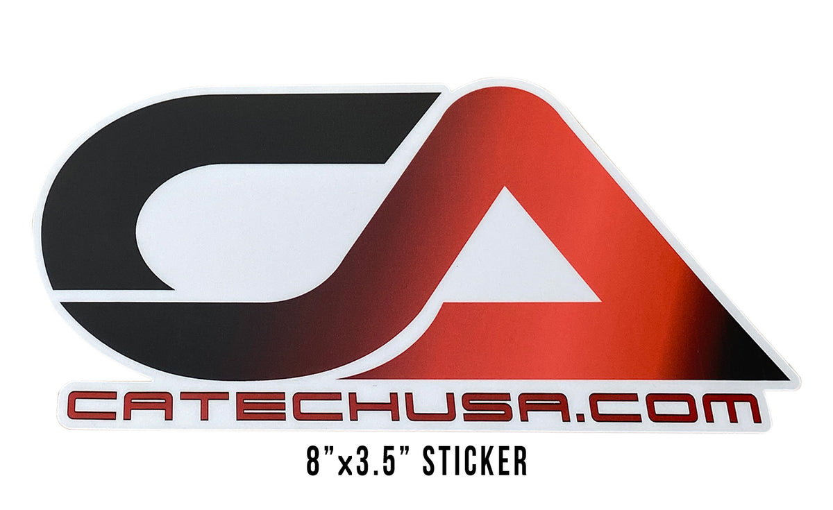 8" CA Tech Logo Sticker – CA Tech USA